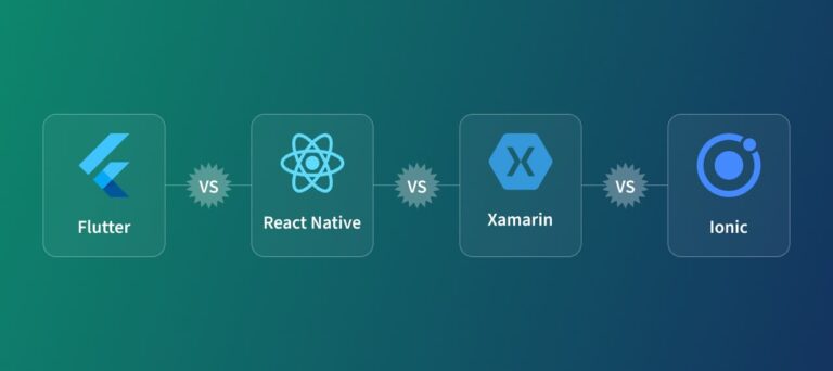 Flutter vs React Native vs Xamarin vs Ionic - Comprehensive Flutter vs React Native vs Xamarin vs Ionic - Comprehensive